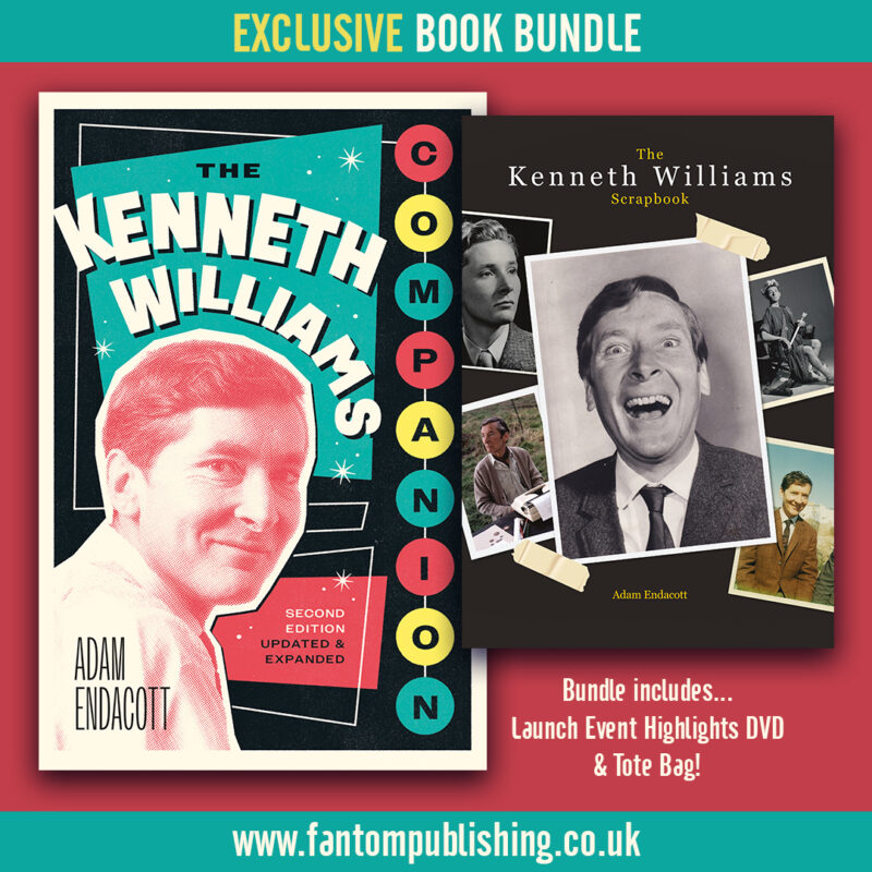 Kenneth Williams Book Bundle (Companion + Scrapbook) — Fantom Publishing